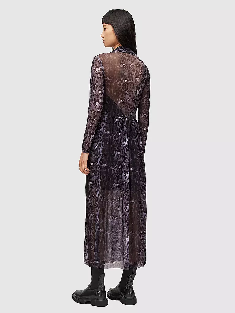 ALLSAINTS Hemdblusenkleid KELDA CELIA grau