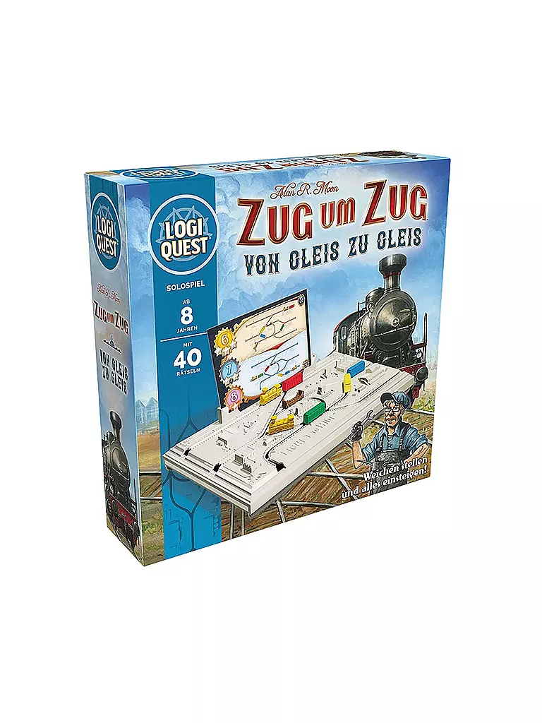 ASMODEE Logiquest - Zug um Zug: Von Gleis zu Gleis keine Farbe