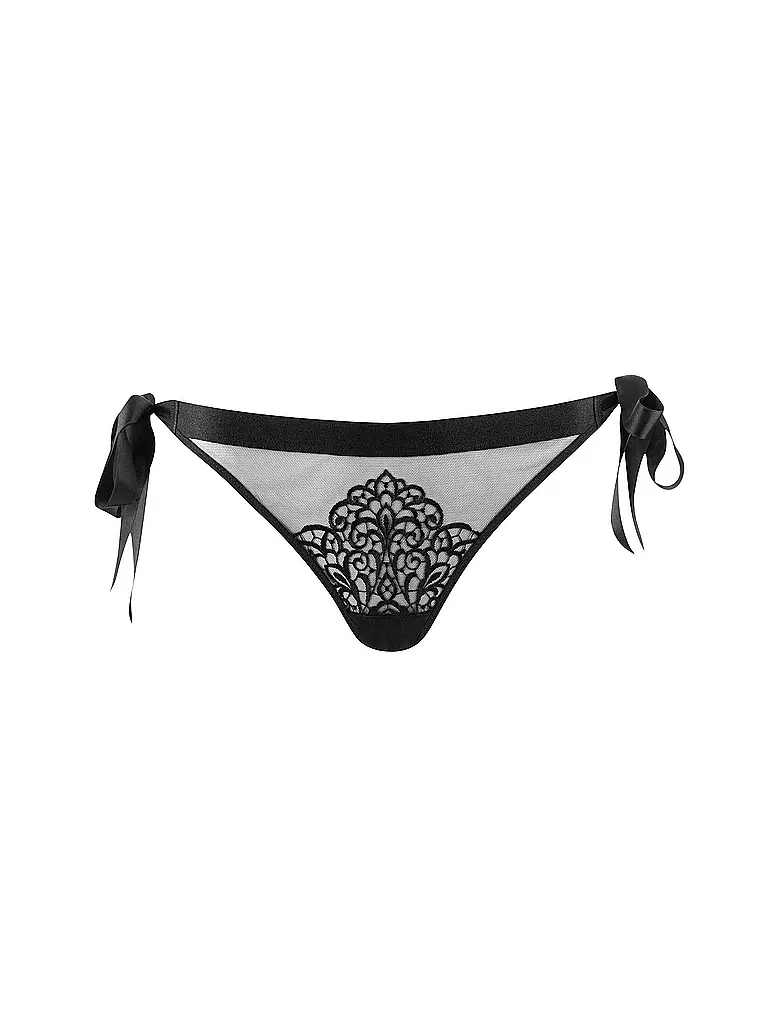 AUBADE Set BH und Slip Boite à Désir Secret Ties Schwarz schwarz