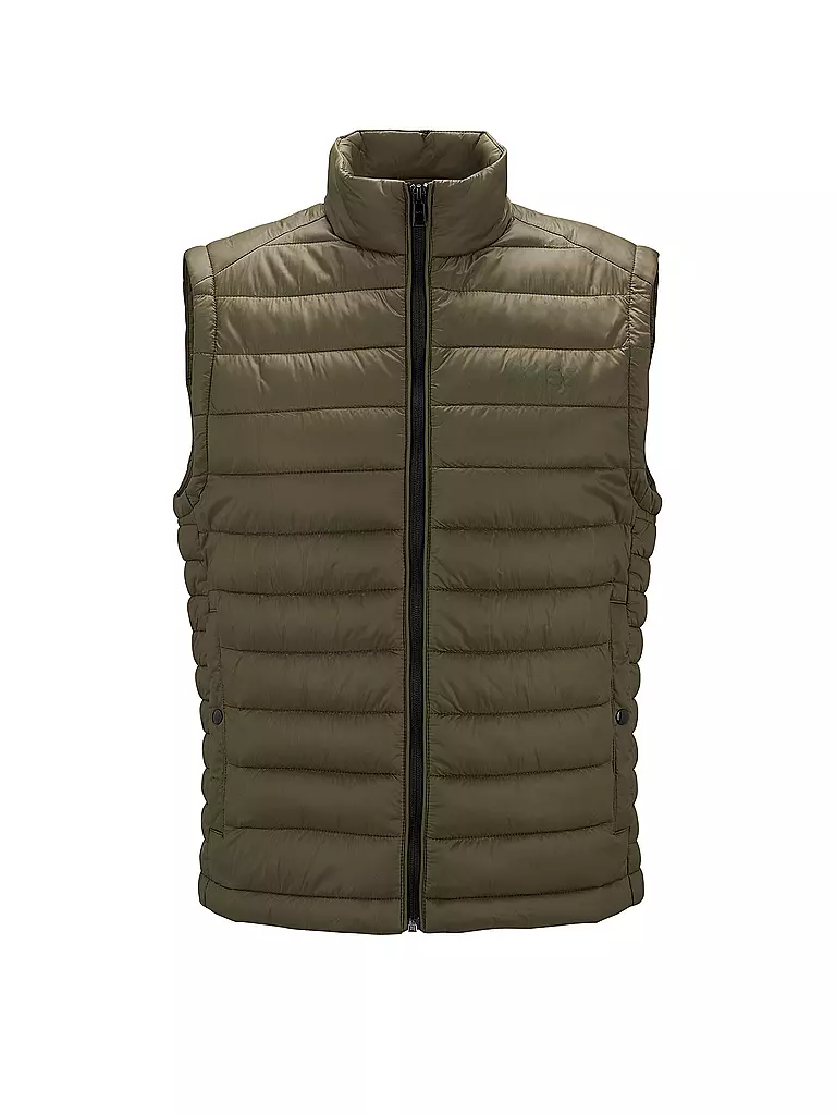 BOSS Steppgilet CALANO grün