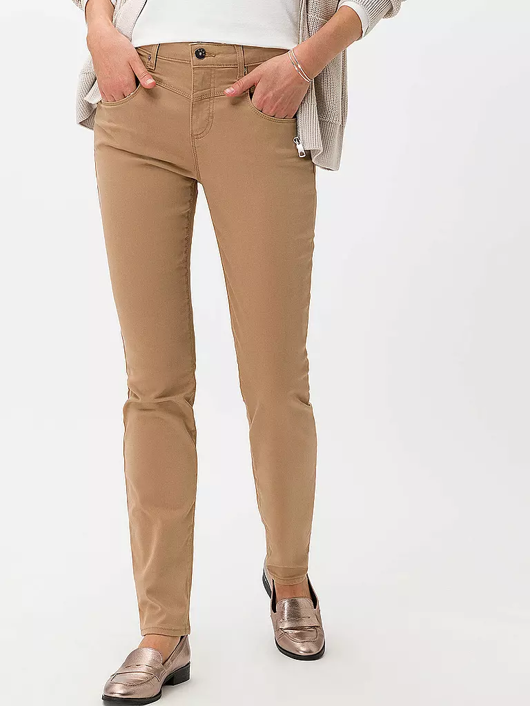 BRAX Hose Skinny Fit SHAKIRA camel