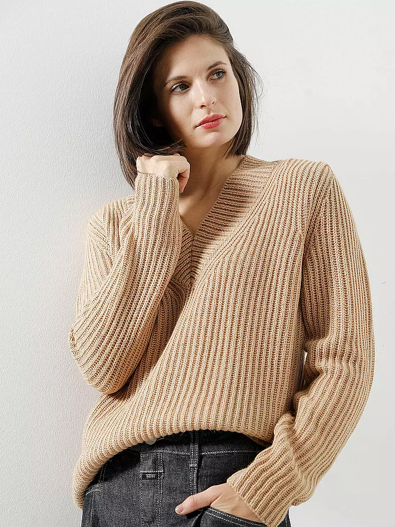 DRYKORN Pullover Deborah Camel