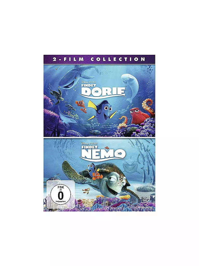 DVD Disney Pixar - Findet Dorie / Findet Nemo (2 DVD) keine Farbe