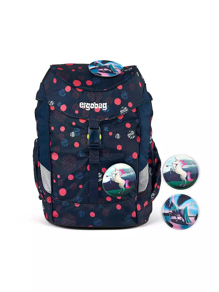 ERGOBAG Kinder Rucksack Mini Reflex - PhantBärsiewelt dunkelblau