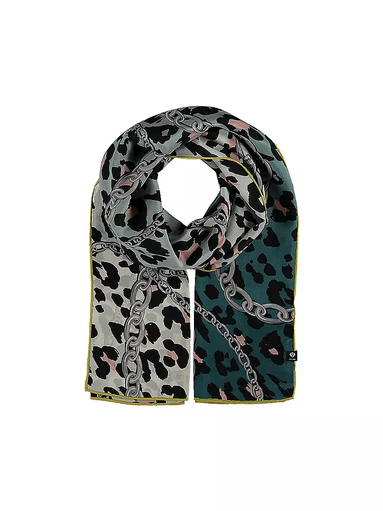 FRAAS Seidenschal blau