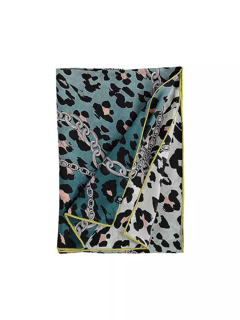 FRAAS Seidenschal blau