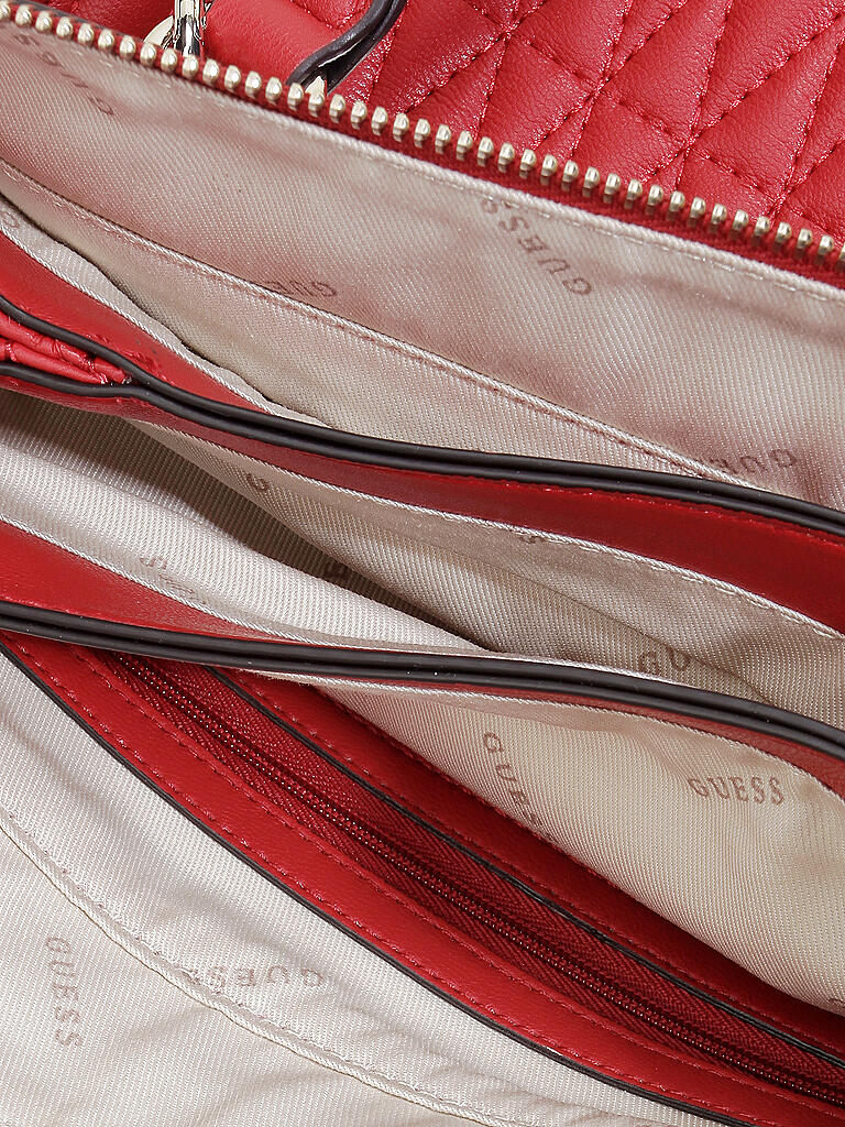 GUESS Tasche - Henkeltasche Brinkley rot