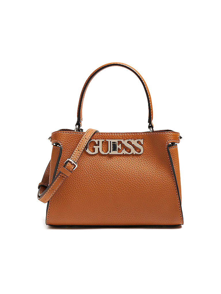 GUESS Tasche - Minibag Uptown Chic S braun