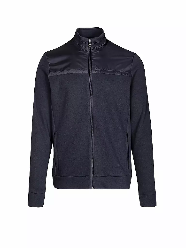 HUGO BOSS Weste Regular-Fit "Canobio 78" blau