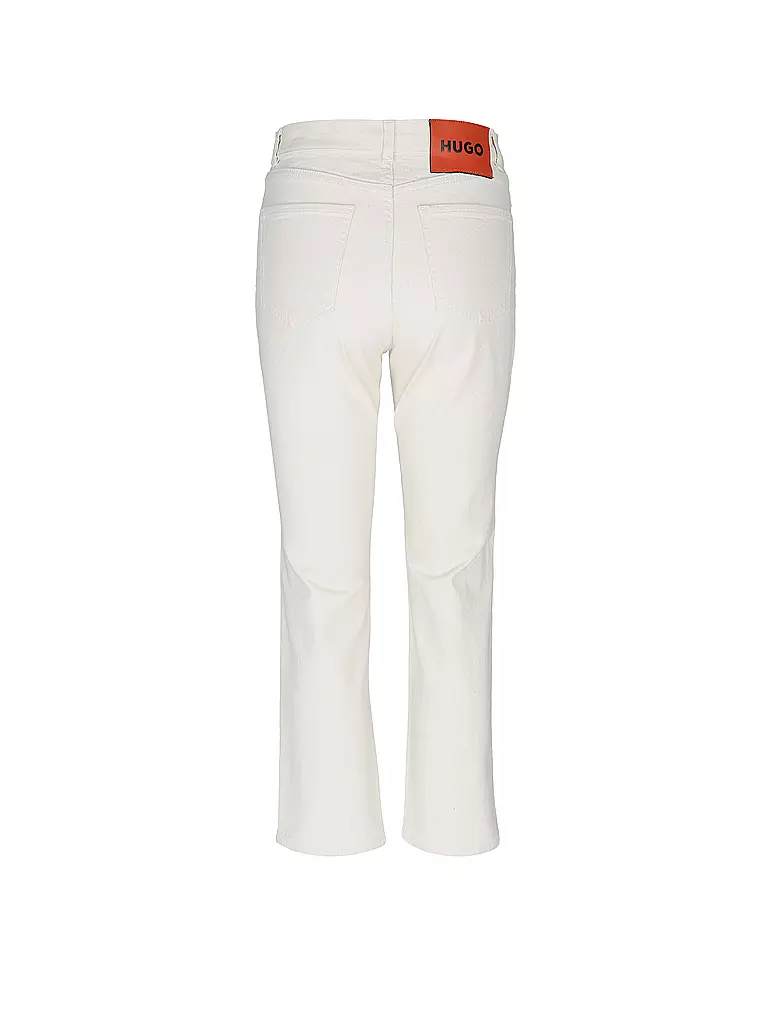 HUGO Jeans Straight Fit Gayang creme