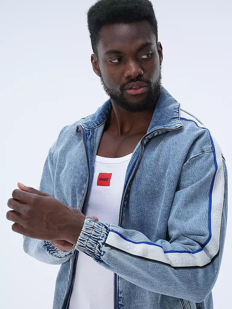HUGO Jeansjacke YOHJI hellblau