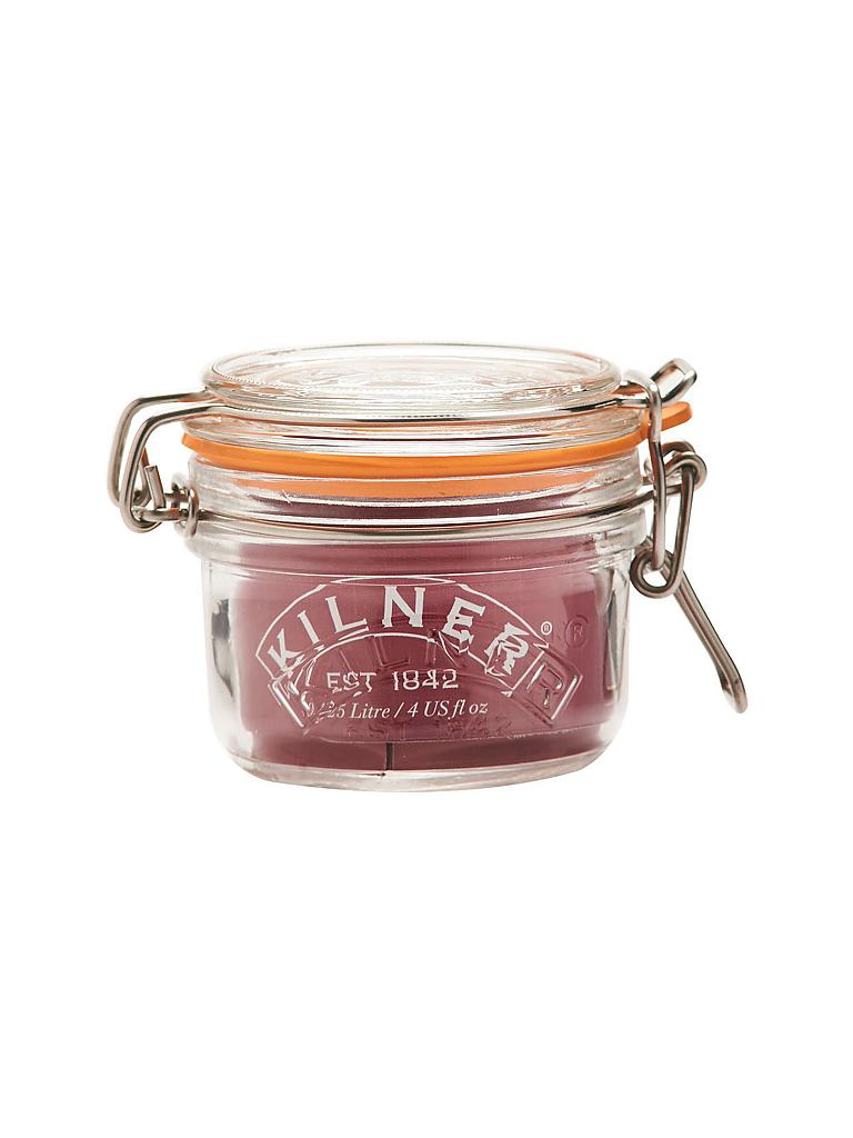 KILNER Drahtbügelglas 125ml transparent