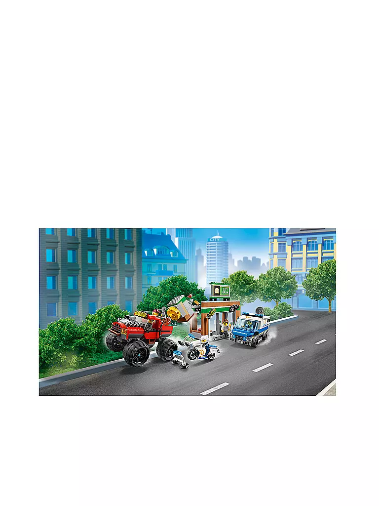 LEGO City - Raubüberfall mit dem Monster-Truck 60245 bunt