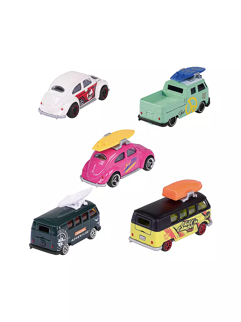 MAJORETTE VW The Originals 5er Geschenkset keine Farbe