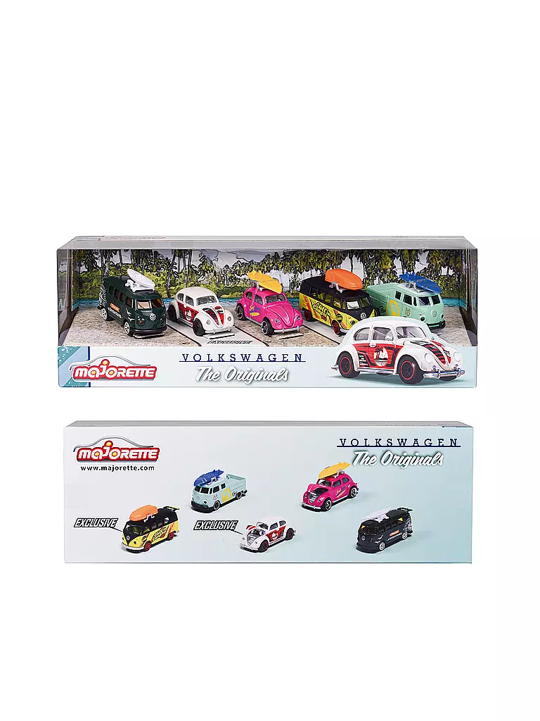 MAJORETTE VW The Originals 5er Geschenkset keine Farbe