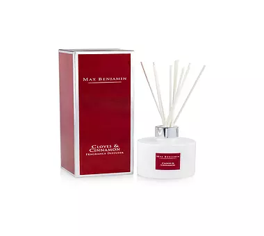 MAX BENJAMIN Aromadiffusor 0,15l Cloves and Cinnamon dunkelrot