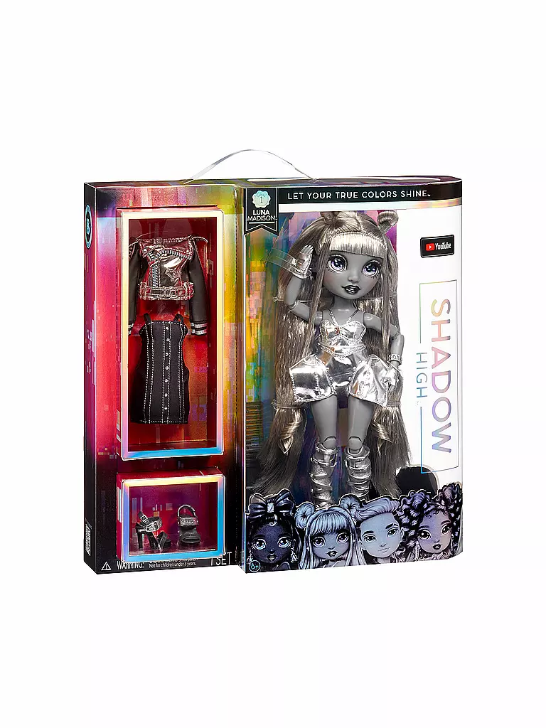 MGA L.O.L. Rainbow High Shadow S1 Luna Madison keine Farbe