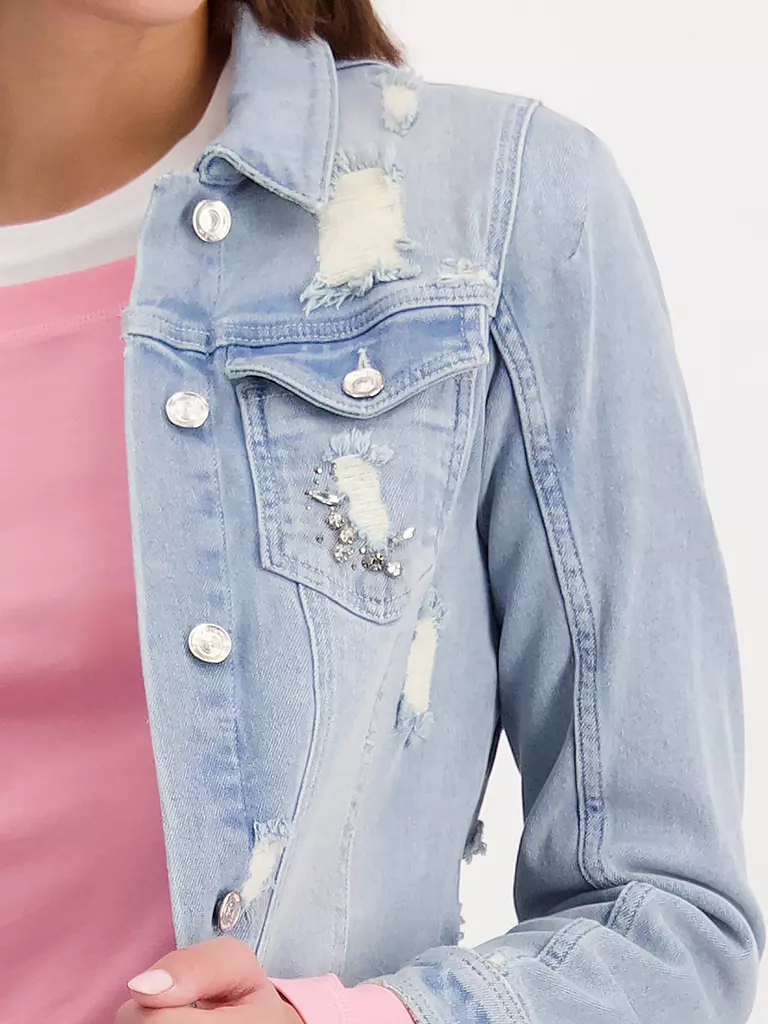 MONARI Jeansjacke blau
