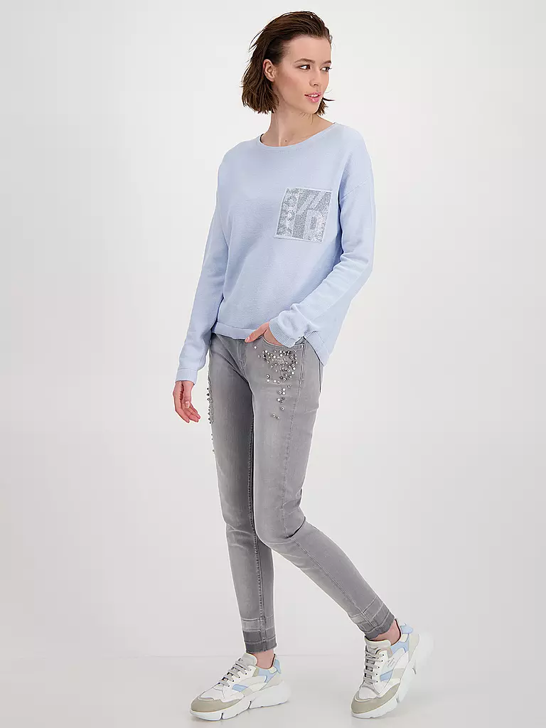 MONARI Pullover hellblau