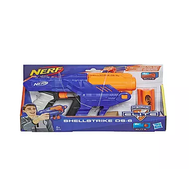 NERF Nerf Elite Shellstrike DS-6 Blaster keine Farbe
