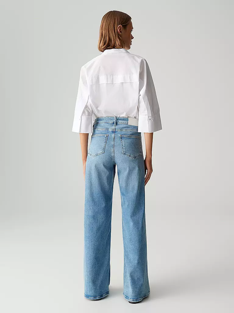 OPUS Jeans Wide Leg MELLY COOL hellblau