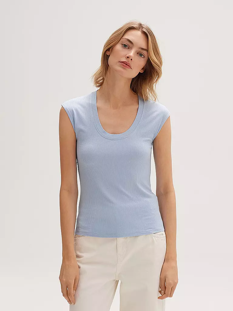 OPUS T-Shirt SAMOLA blau