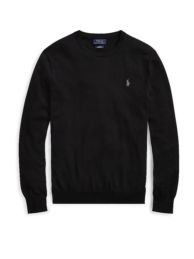 POLO RALPH LAUREN Pullover Slim-Fit schwarz | S