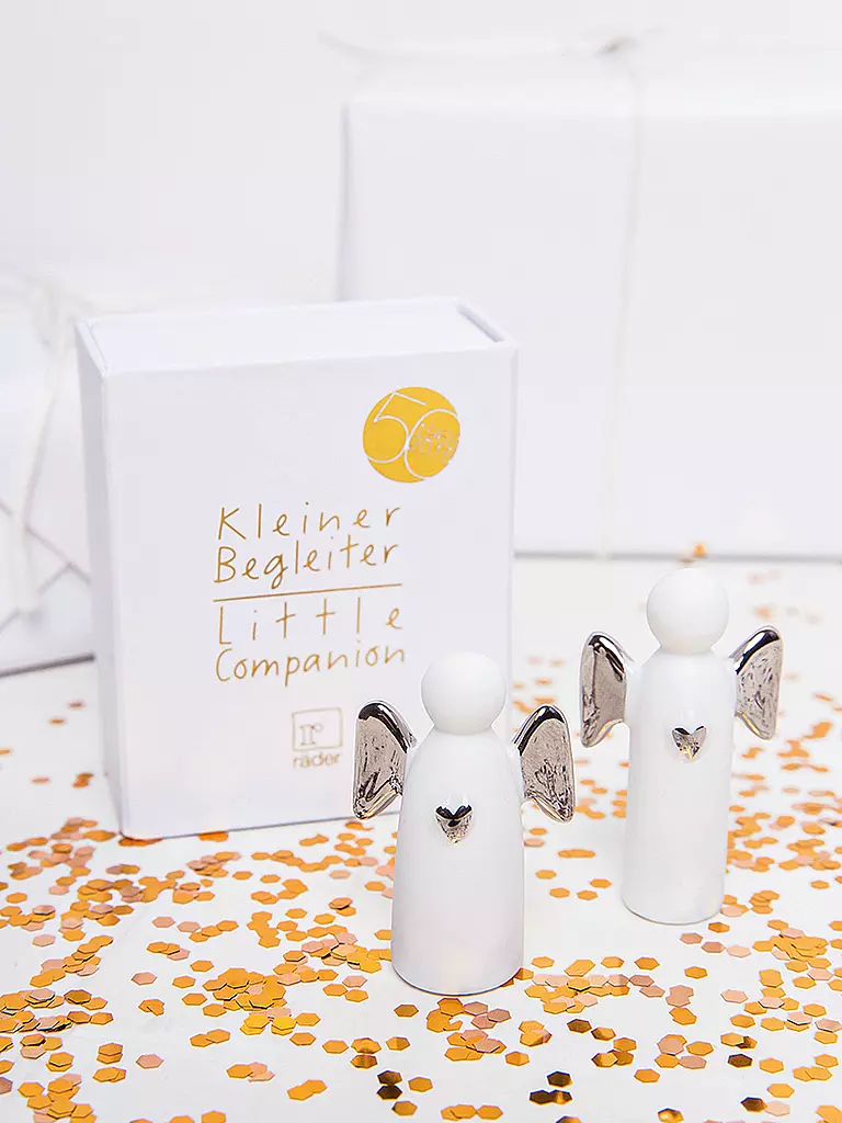 RAEDER Engelbegleiter - Angel to Go 4cm weiß