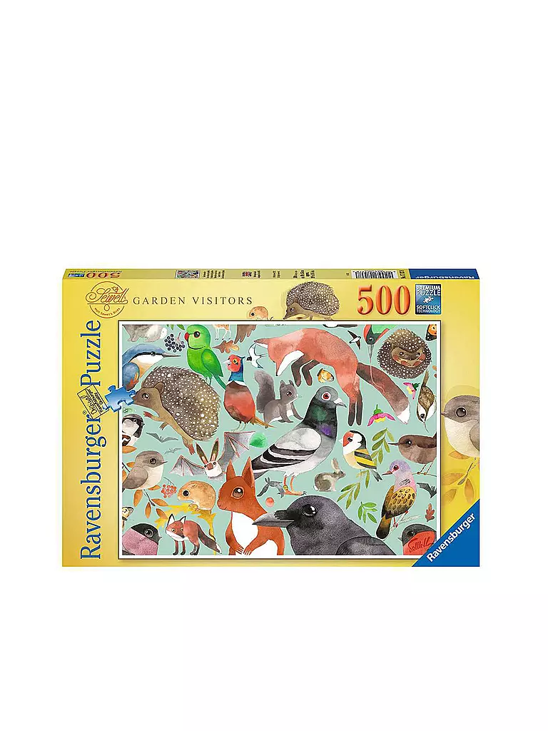 RAVENSBURGER Puzzle - Garden Visitors 500 Teile keine Farbe