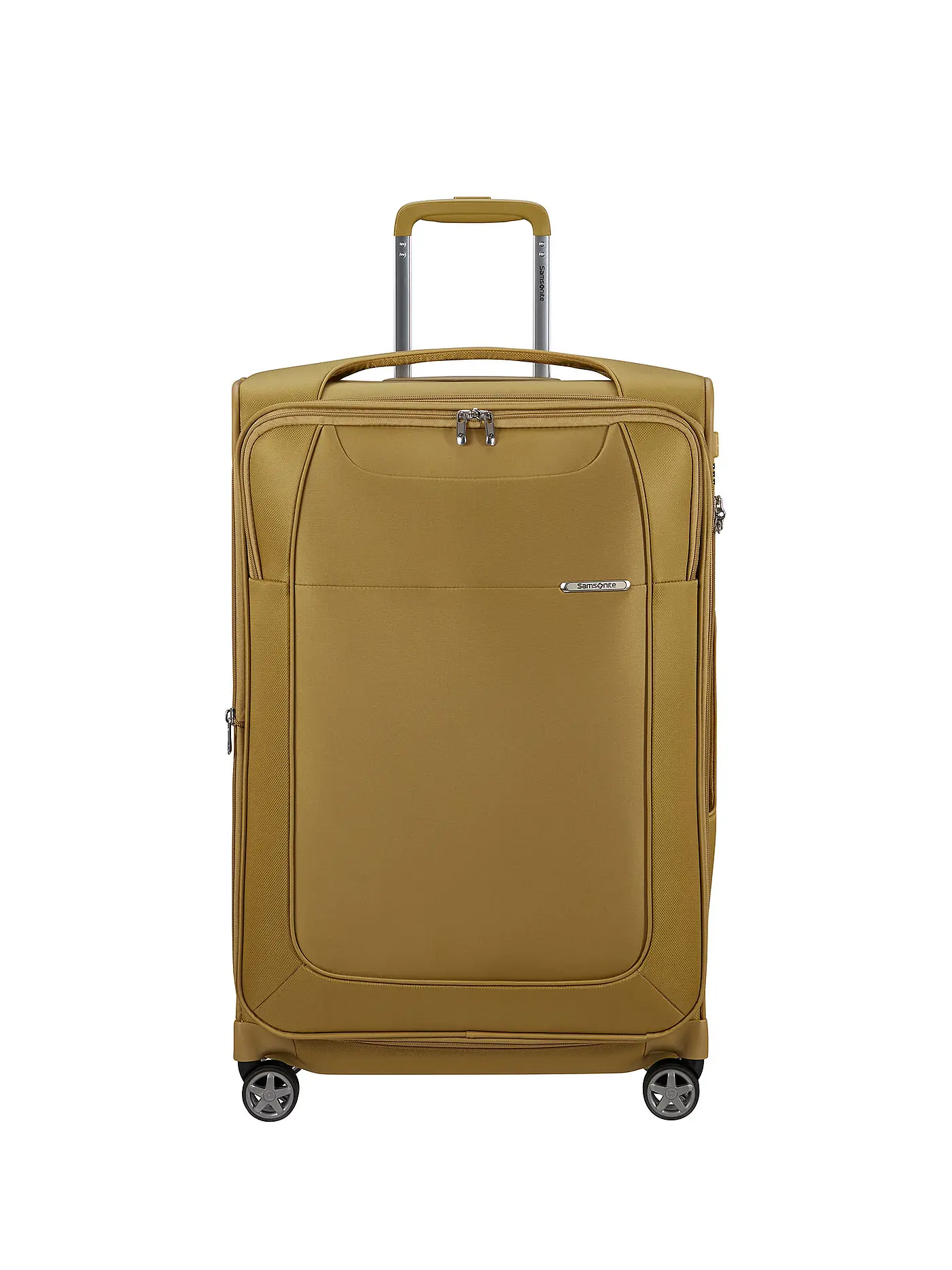 SAMSONITE Trolley D'LITE SPINNER 71cm erweiterbar mustard yellow senf