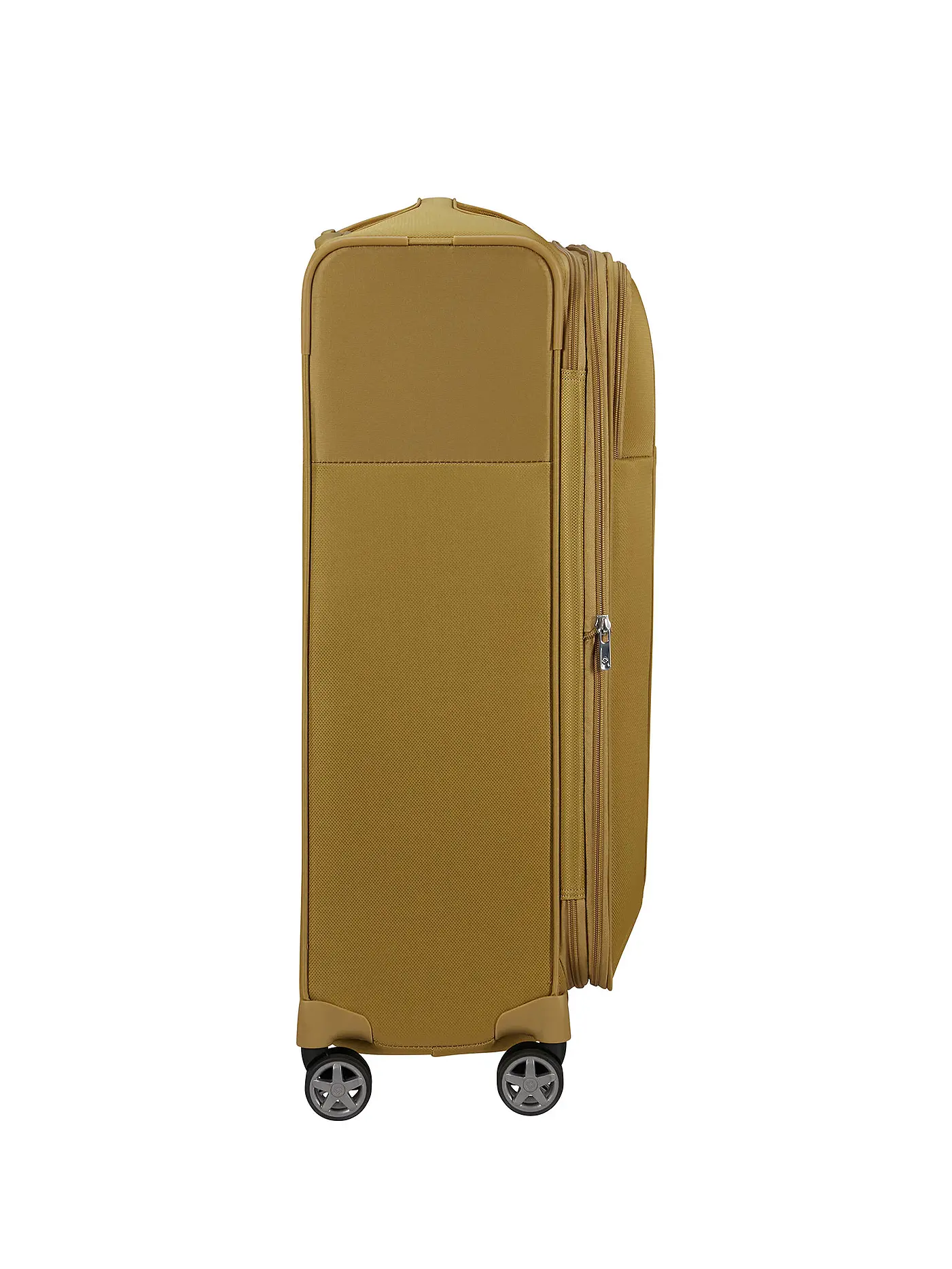 SAMSONITE Trolley D'LITE SPINNER 71cm erweiterbar mustard yellow senf