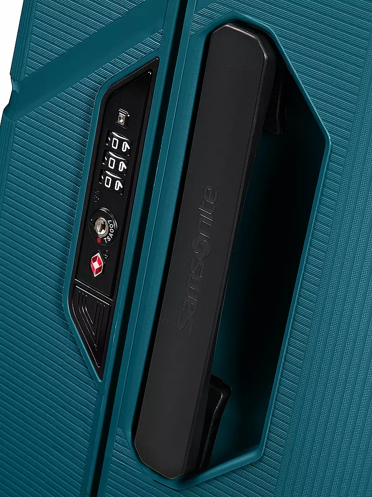 SAMSONITE Trolley MAGNUM ECO SPINNER 55cm Petrol Blue petrol