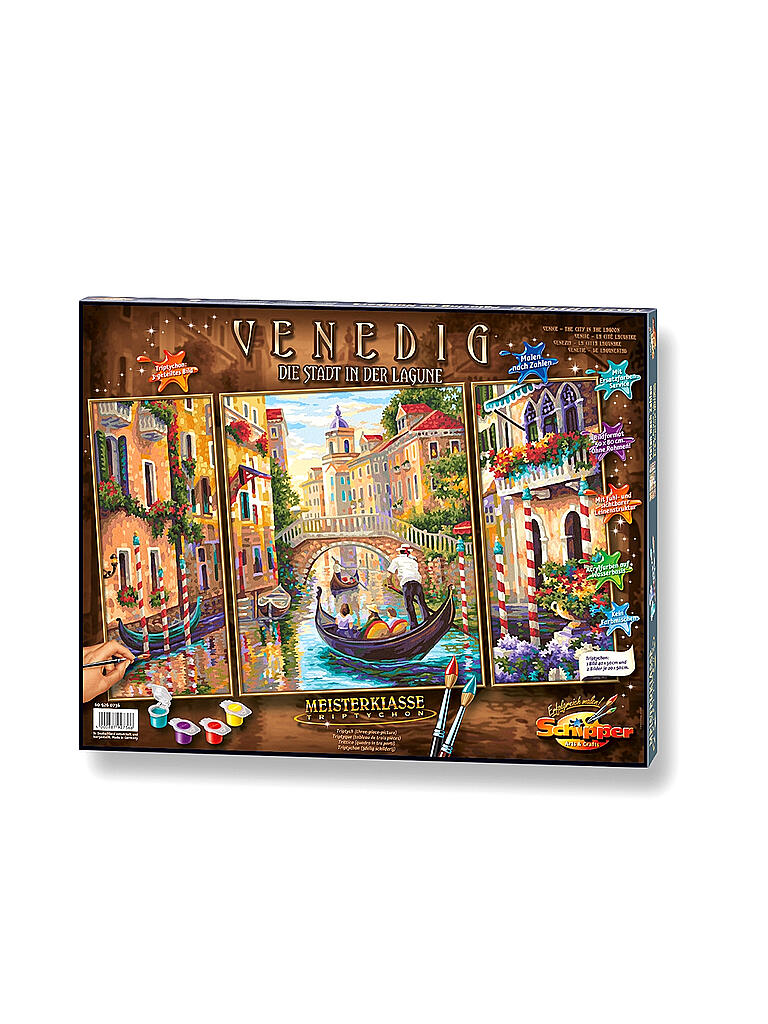SCHIPPER Malen nach Zahlen - Venedig - Die Stadt in der Lagune transparent