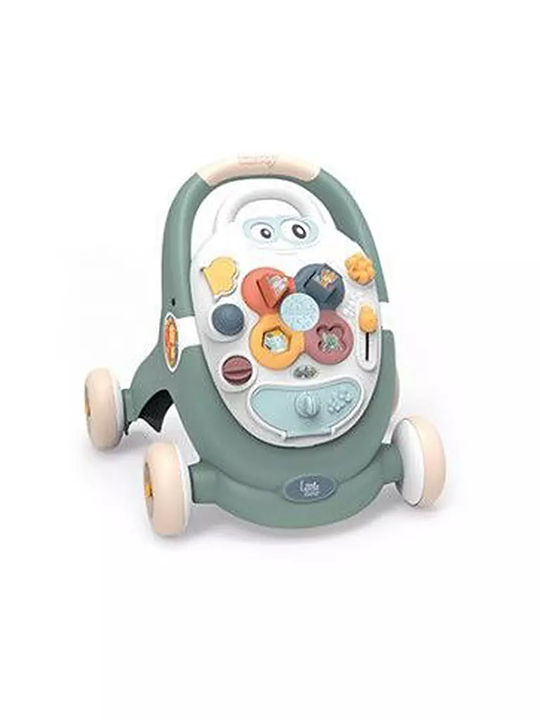 SMOBY Little Smoby 3-in-1 Lauflernwagen mint