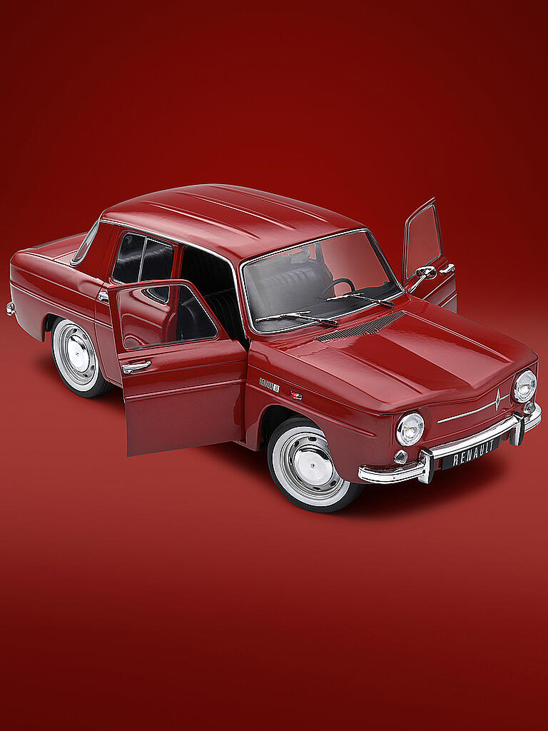 SOLIDO Modellauto - 1:18 Renault 8 Major rot rot