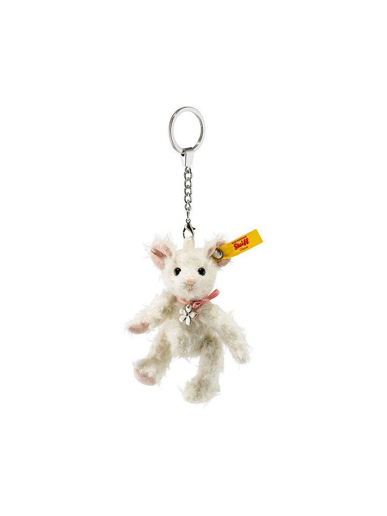 STEIFF Anhänger Tiny Maus 10cm (Mohair) weiss keine Farbe