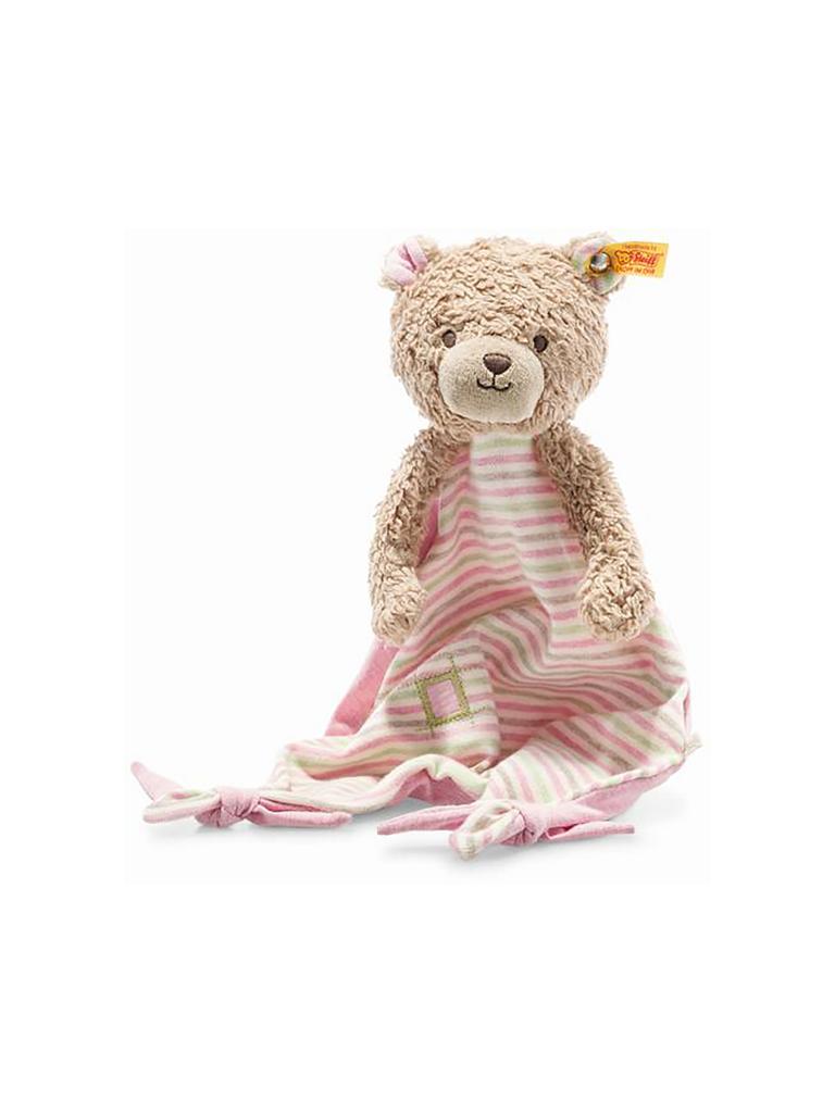 STEIFF GOTS Rosy Teddybär Schmusetuch 28cm rosa